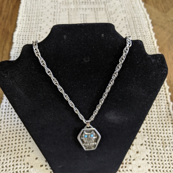 Jewelry | Vintage 196s Signed J Ritter Pewter And Turquoise Pendant ...